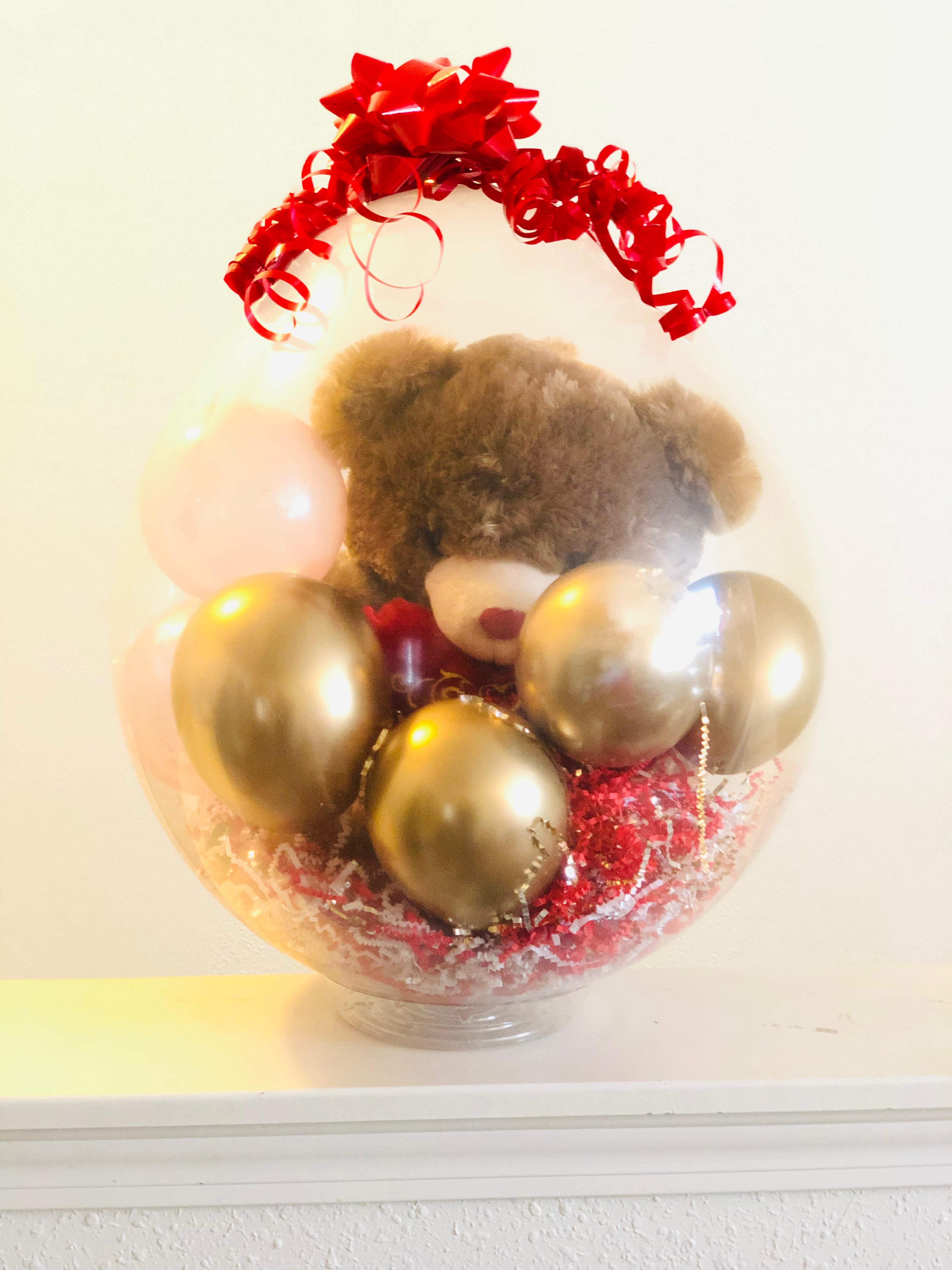 Stuffed Balloon with Bow - JayElleCee & Company